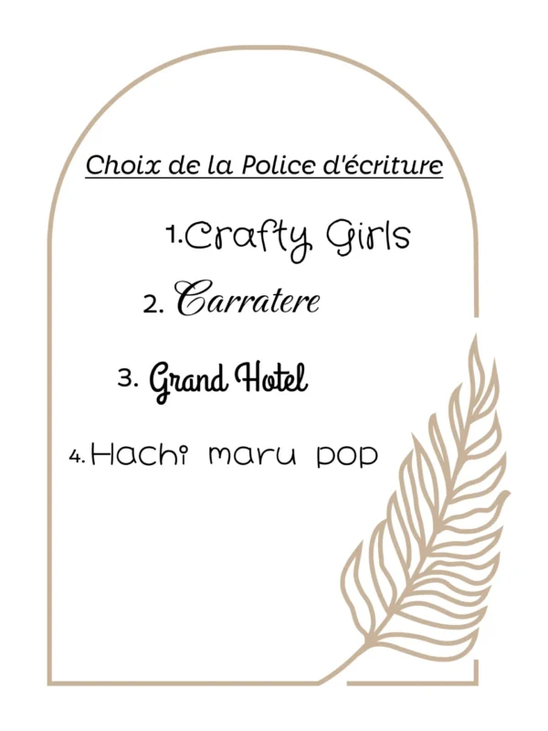 Stylo bambou personnalisé – cadeau invité baptême – prénom + date ...